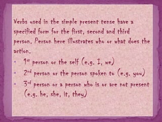 Tenses | PPT
