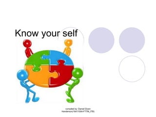 know your self | PPT