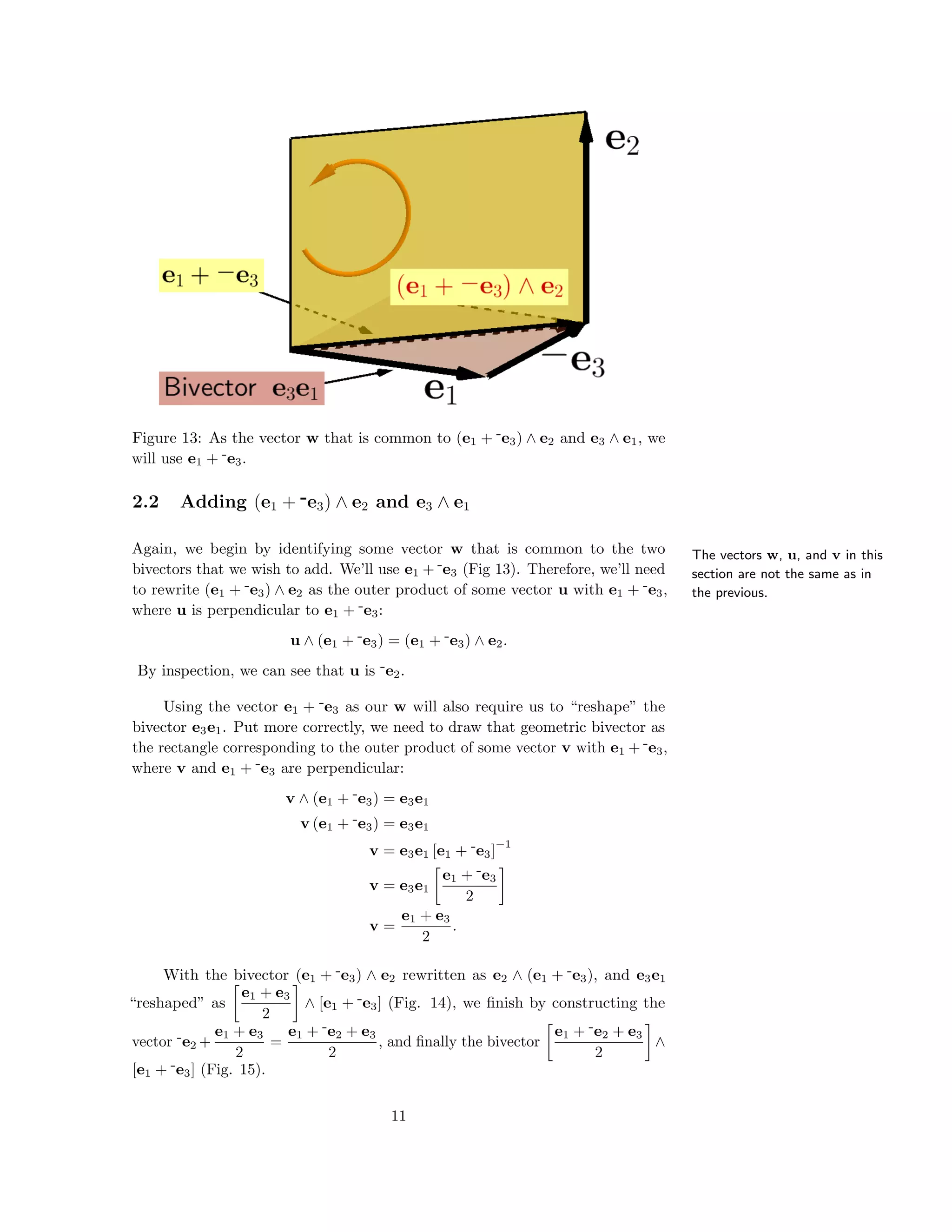 Making Sense of Bivector Addition | PDF