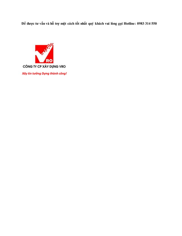 Xay nha tron goi VRO | PDF