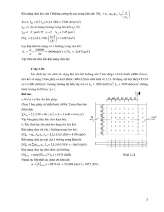 đề Bài và lời giải kết cấu thép 1 | PDF