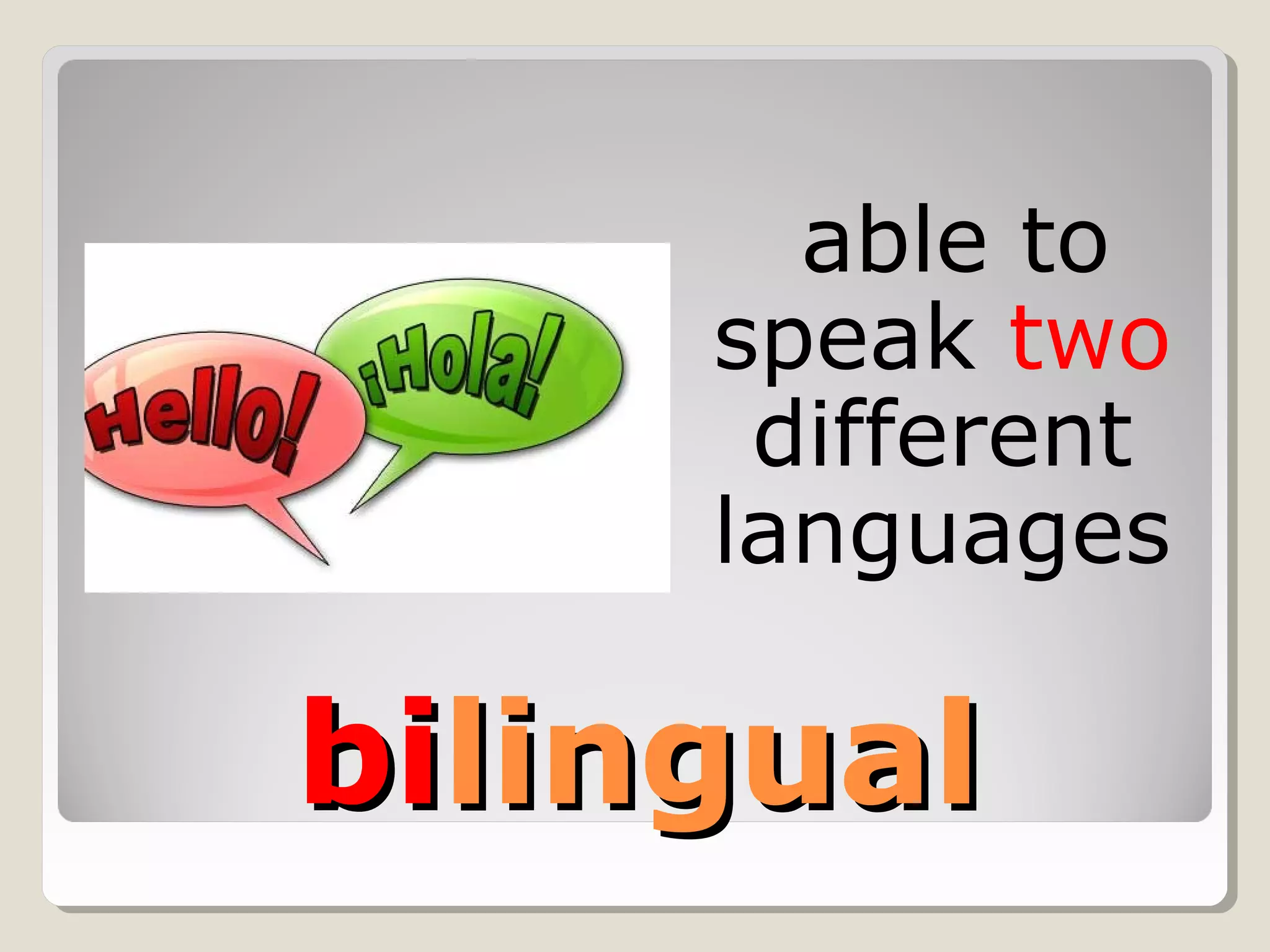Bi vocabulary words | PPT