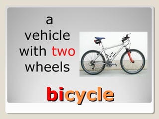 Bi vocabulary words | PPT
