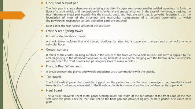 Biw | PPTX | Auto Body Styles | Automotive