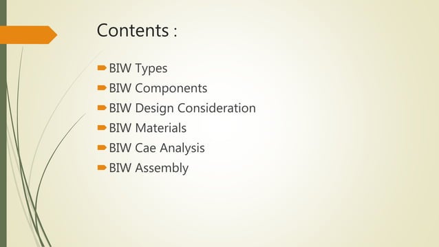 biw-.pdf | Auto Body Styles | Automotive