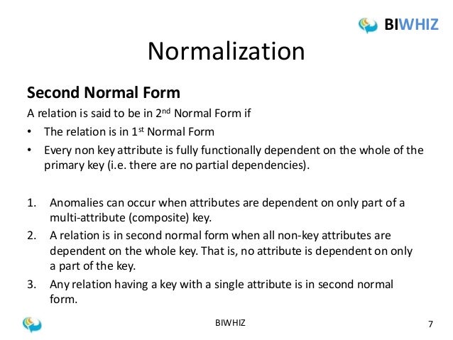 Learn Normalization in simple language Learn Normalization in simple language