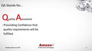 Tips for Introducing Automation in QA Process | PPT