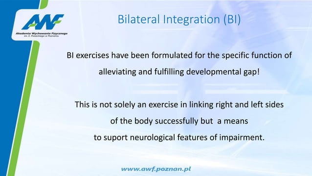 Bilateral integration workshop | PPT