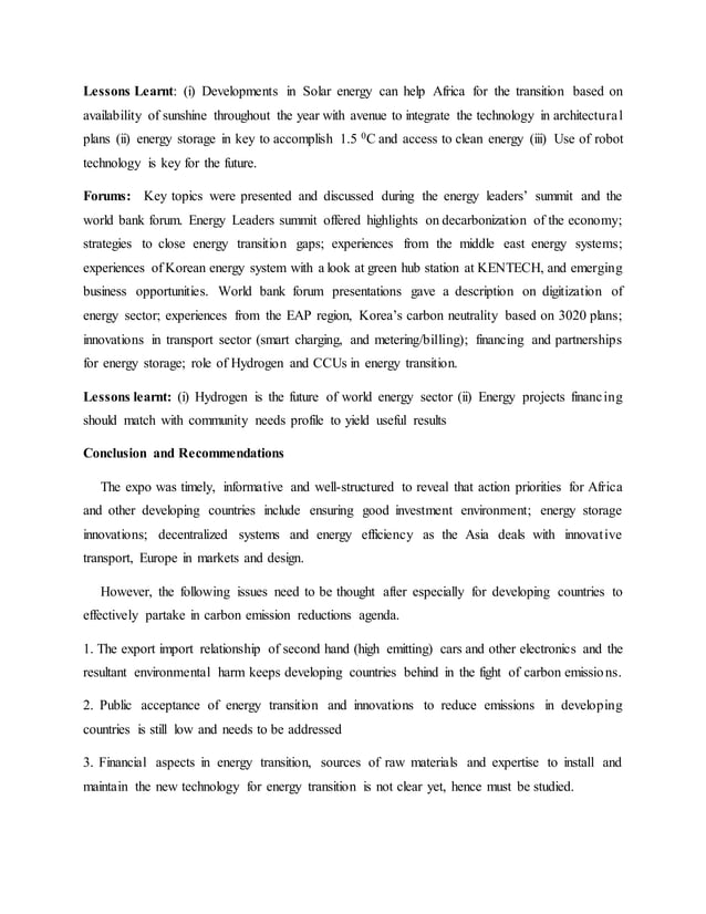 Bixpo2021 report katushabe sergius | PDF