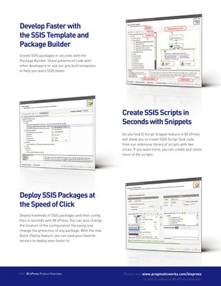 BI xPress - Pragmatic Works | PDF
