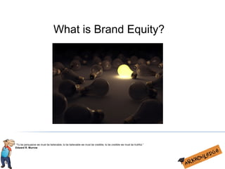 Growing & Sustaining Brand Equity by Biyi Bamiduro | PPT