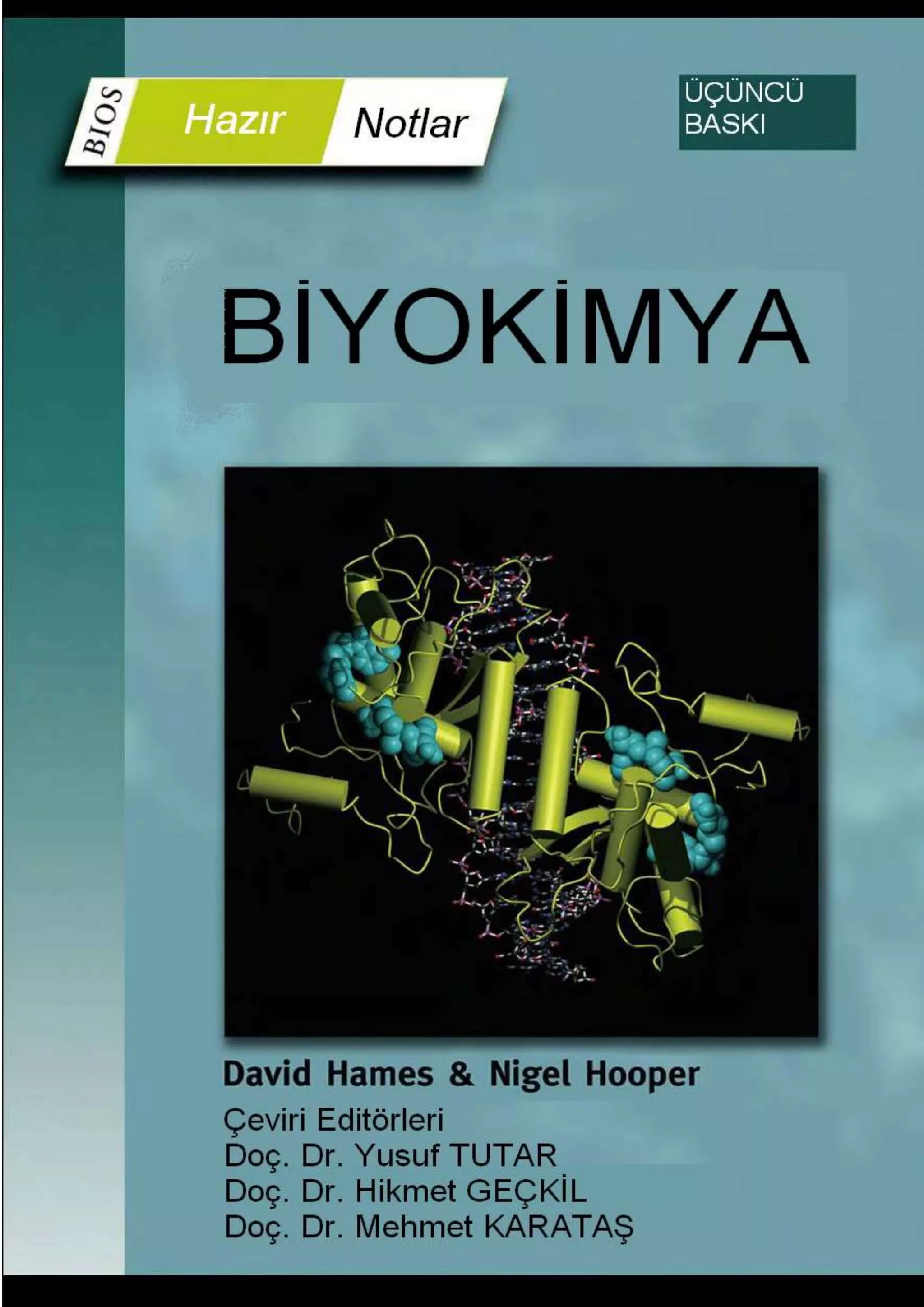 Biyokimya (hazir notlar) | PDF