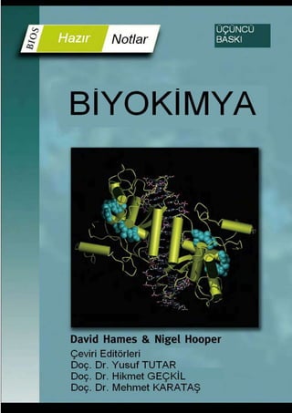 Biyokimya (hazir notlar) | PDF