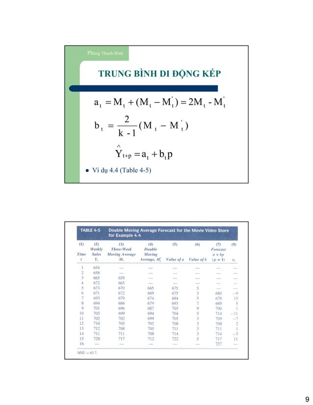 Biz Forecasting Lecture3 | PDF