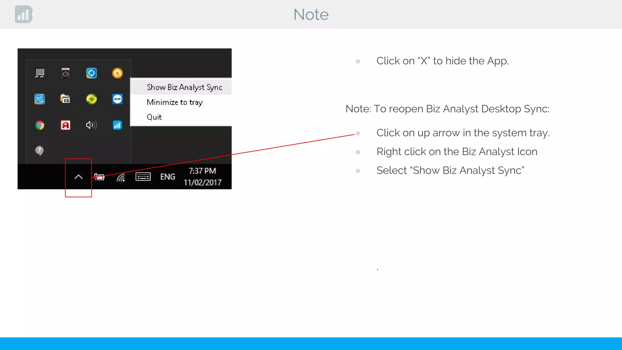 Biz Analyst Desktop App Setup | PDF