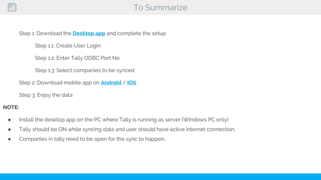 Biz Analyst Desktop App Setup | PDF