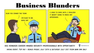 HR Business Blunders | PPT