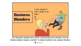 HR Business Blunders | PPT