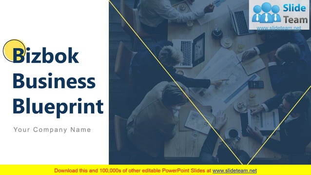 Bizbok Business Blueprint PowerPoint Presentation Slides | PDF | Business | Business and Finance
