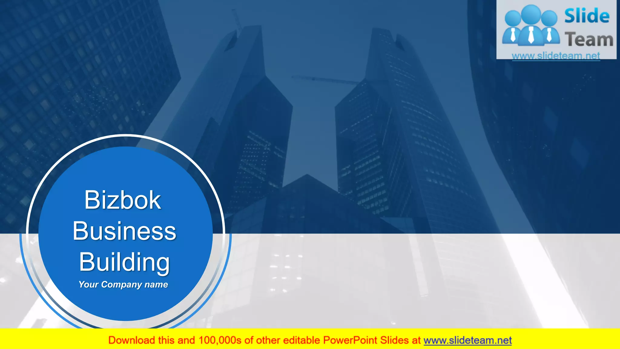 Bizbok Business Building PowerPoint Presentation Slides | PPT