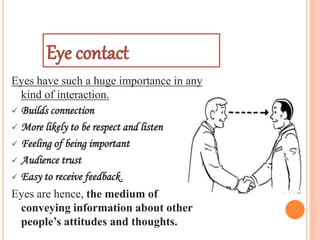 Eye Contact Communication Examples