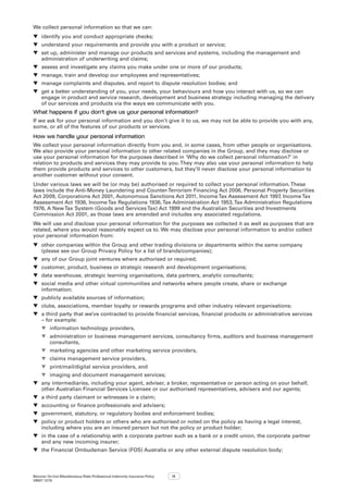 Bizcover Misc Risks Policy Wording | PDF