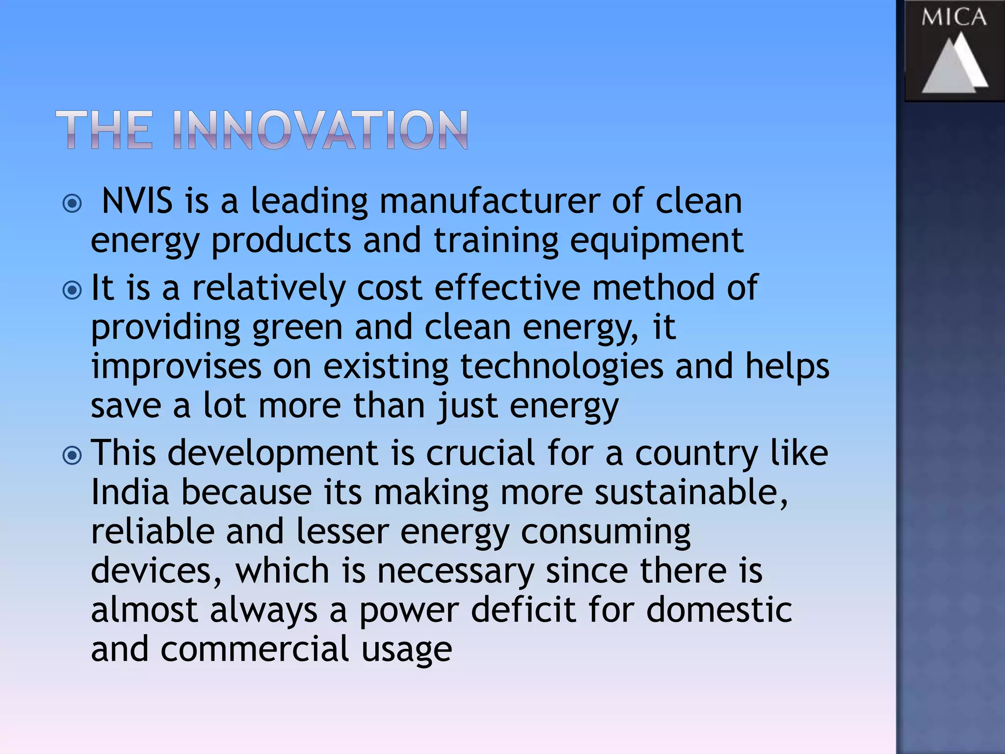 Biz dom mica_nvis technologies | PPT