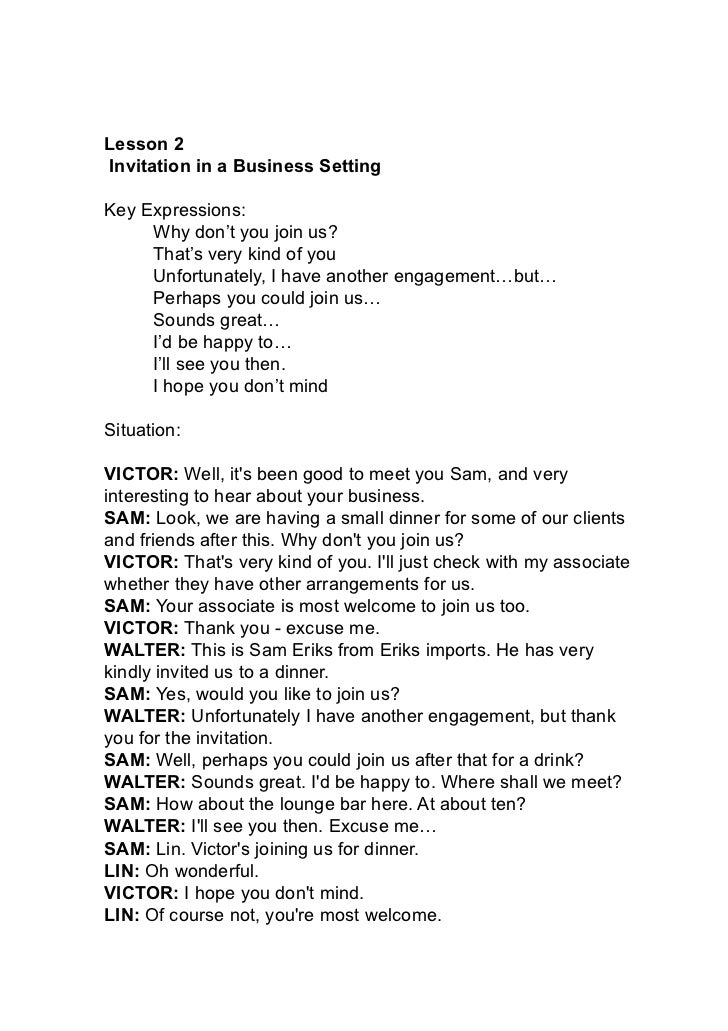 Situation Dialogue Examples Situational Dialogues 2019 01 29 Situation Dialogue Examples Situational Dialogues 2019 01 29