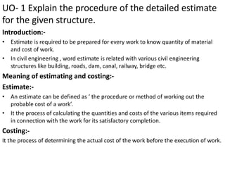 Fundamentals of estimating_and_costing | PPTX