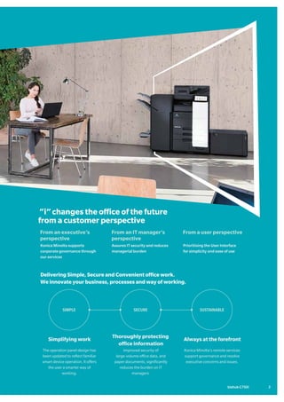 Konica Minolta A6 to A3 Colour Printer | Multifunction Laser Printer | PDF