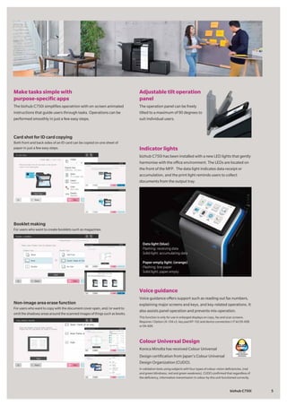 Konica Minolta A6 to A3 Colour Printer | Multifunction Laser Printer | PDF