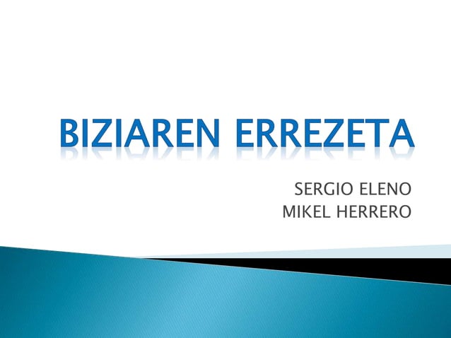 Biziaren errezeta | PPT