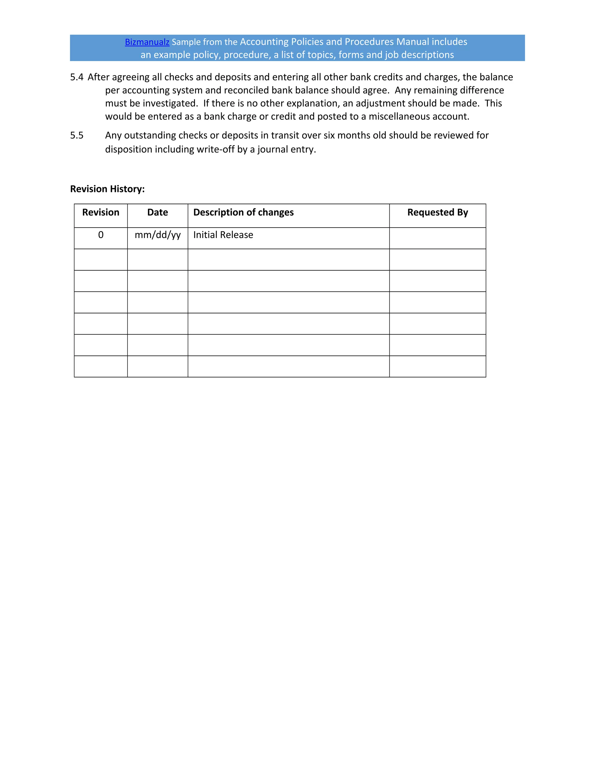 Bizmanualz accounting-policies-and-procedures-sample | DOC
