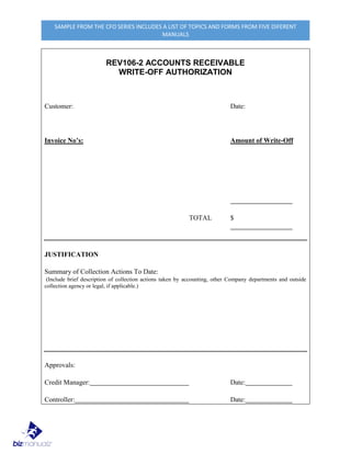 CFO Policies and Procedures | PDF