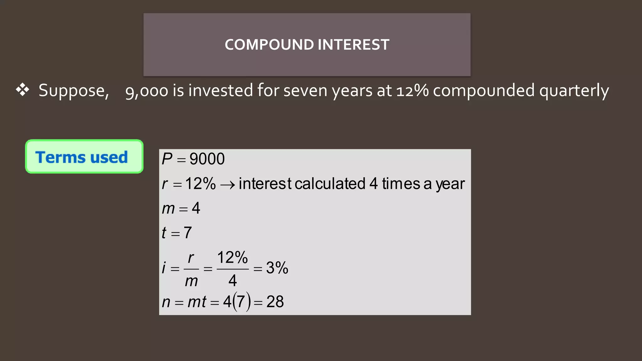 Mathematics of Finance | PPTX