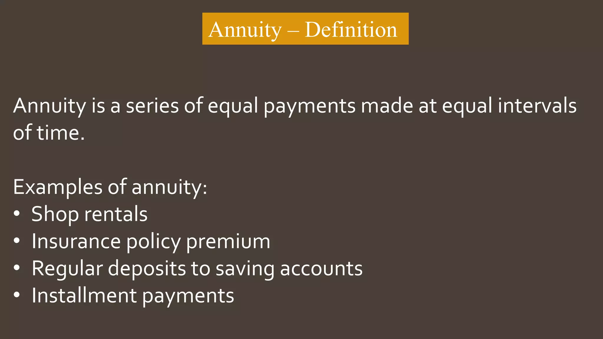 Mathematics of Finance | PPTX