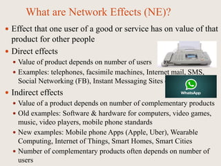 Network Effects, Platforms, Standards, and Complex Systems | PDF