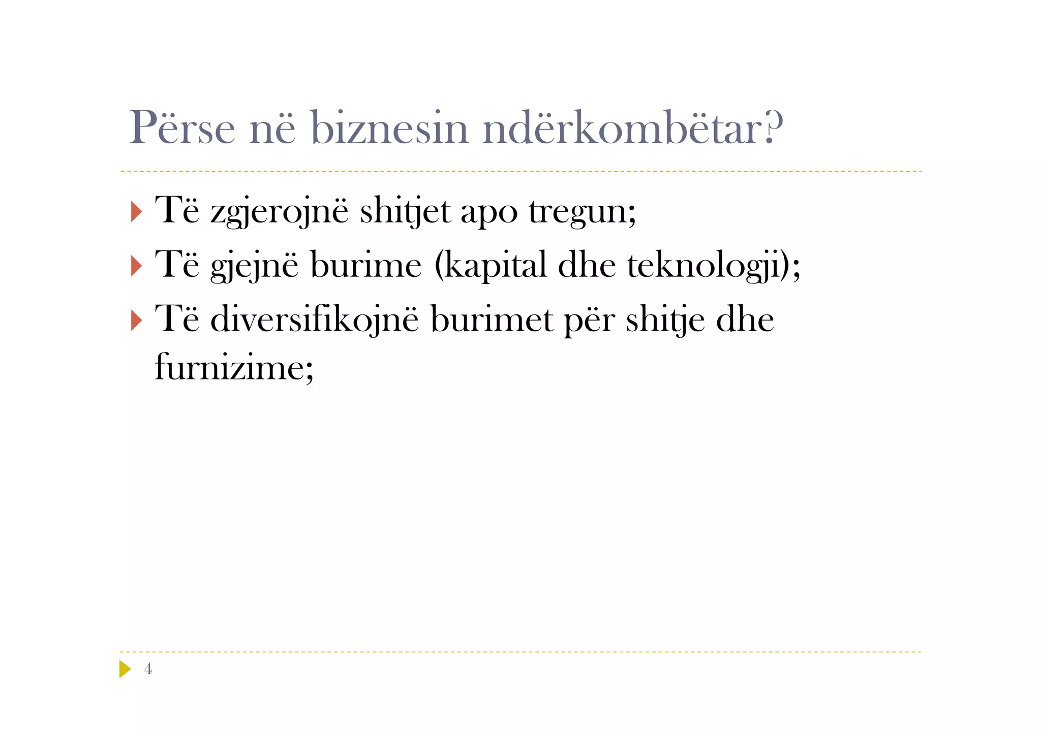 Biznesi Ndërkombëtar - Dr. Petrit Gashi (Sllajdet e ligjëratave) | PDF