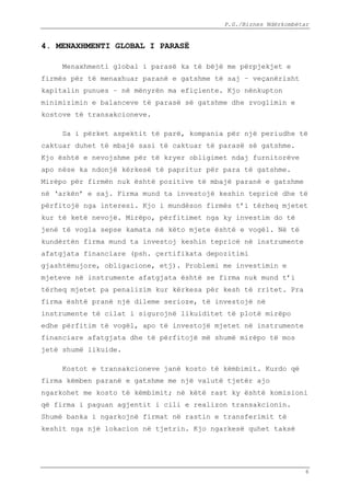 Menaxhmenti Financiar ne Biznesin Nderkombetar | PDF