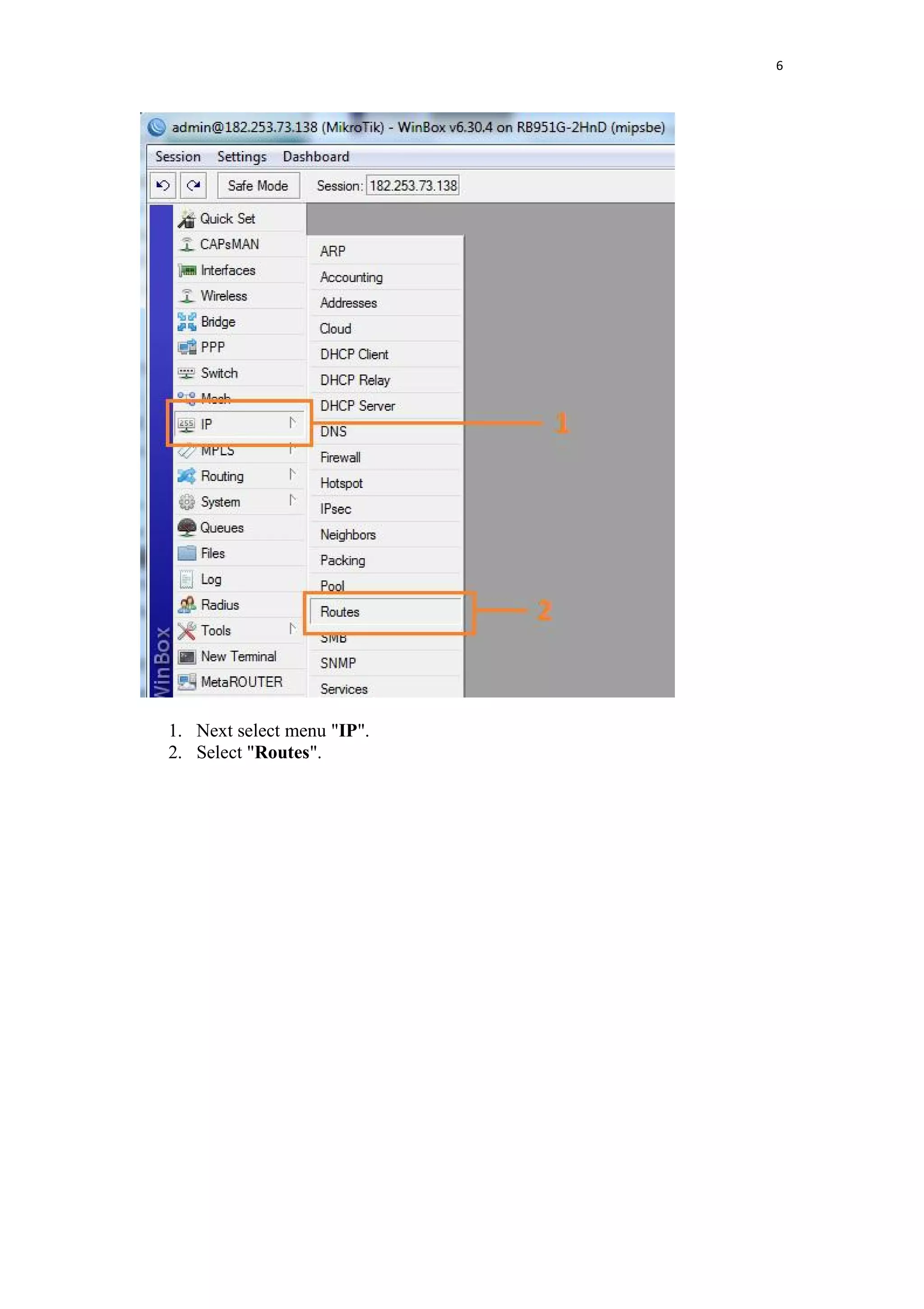 Biznet guideline configuration mikrotik router | PDF