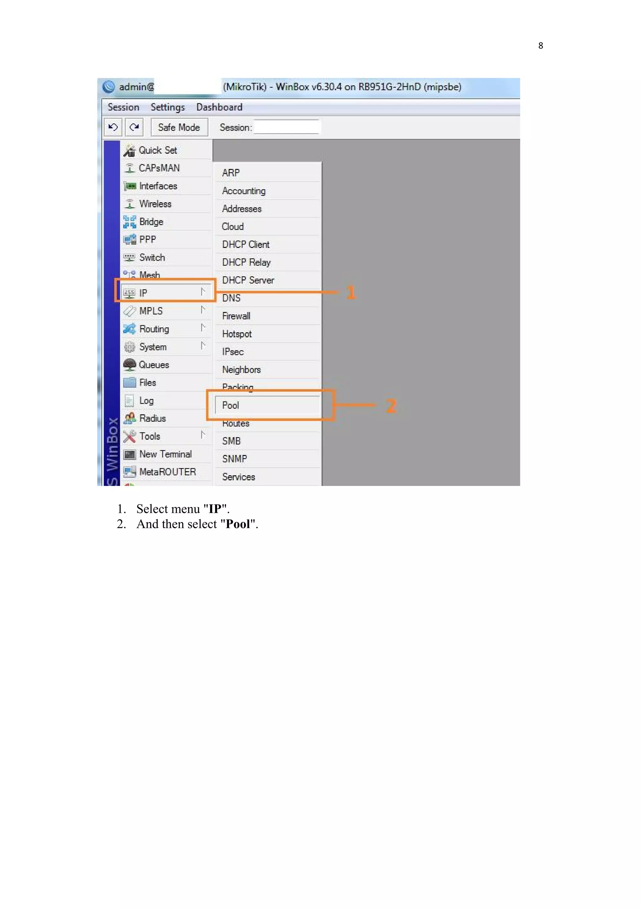 Biznet guideline configuration mikrotik router | PDF