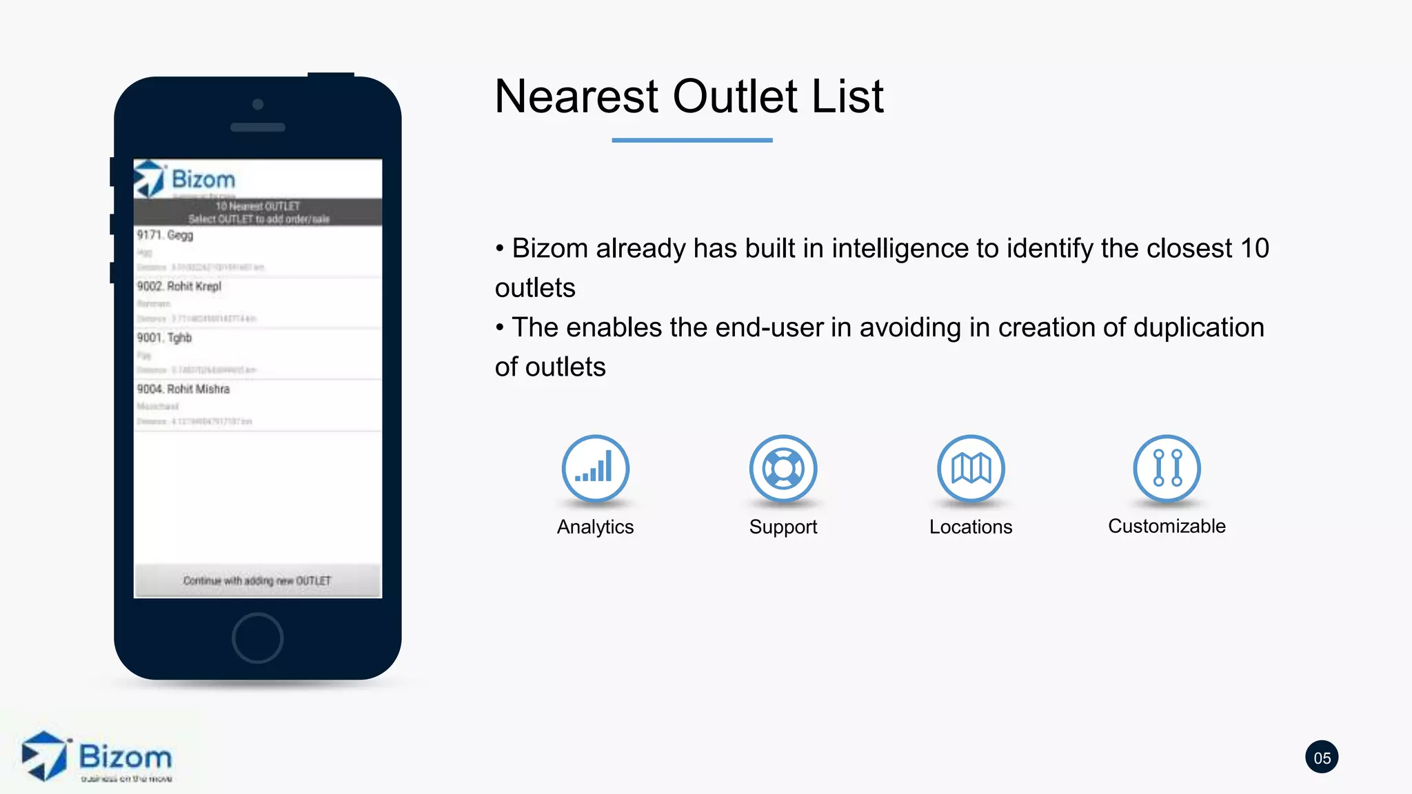 Bizom - Sales Force Automation Solution | PPTX
