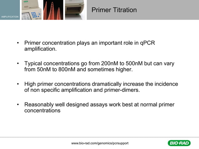 Fast qPCR assay optimization and validation techniques for HTS | PDF