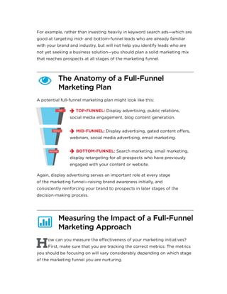 The B2B Full-Funnel Marketers Handbook | PDF