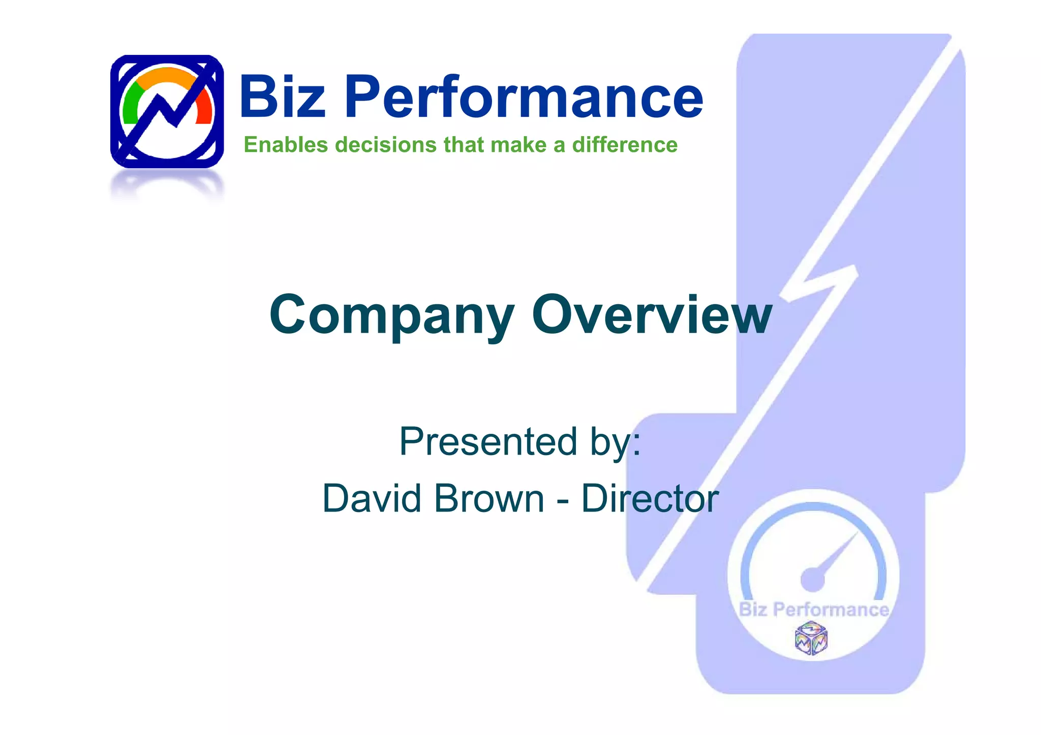 Biz Performance Overview | PPT