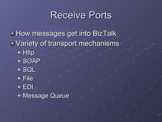 Biz Talk Overview | PPT