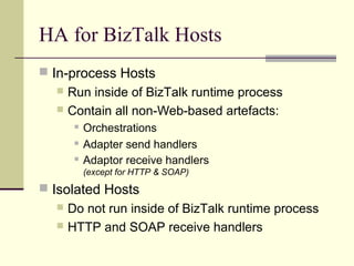 Highly Available BizTalk | PPT