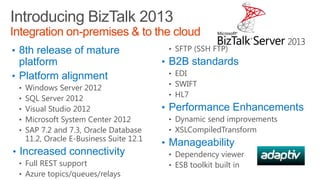 Biztalk 2013 Launch Briefing | PPT