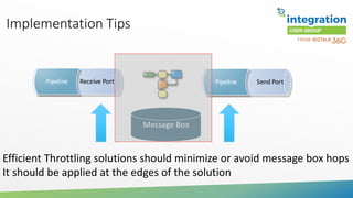BizTalk controlled throttling | PPT