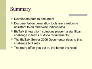 BizTalk Documenter | PPT